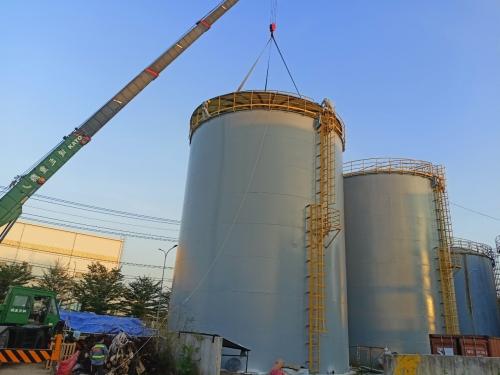 Install and commisioning for FRP product (FRP Tanks, FRP Pipe, FRP ...